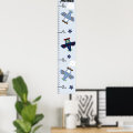 Cute Airplanes Growth Chart Keep at 8x44! | Zazzle