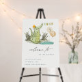 Cute Alligator in Swamp Any Age Birthday Welcome Foam Board | Zazzle