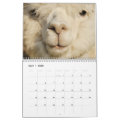 Cute Alpaca Calendar Fully Customizable | Zazzle