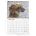 Cute Alpaca Calendar Fully Customizable | Zazzle