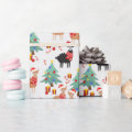 Cute Alpaca Christmas Pattern Wrapping Paper | Zazzle