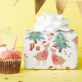 Cute Alpaca Christmas Pattern Wrapping Paper | Zazzle