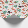 Cute Alpaca Christmas Pattern Wrapping Paper | Zazzle