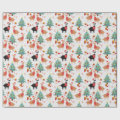 Cute Alpaca Christmas Pattern Wrapping Paper | Zazzle