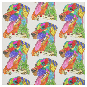 Mom Fabric | Zazzle