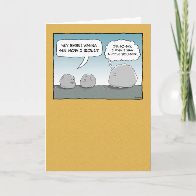 Cute and Funny You Rock! Card | Zazzle