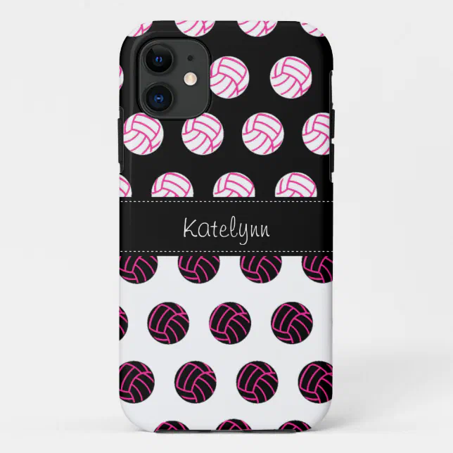 Cute and Trendy Polka Dot Volleyball iPhone 5 Case | Zazzle
