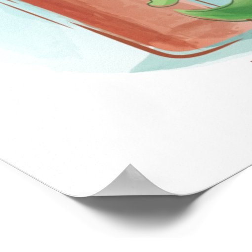 Cute Animal Alphabet Poster | Zazzle