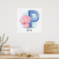 Cute Animal Alphabet Poster | Zazzle