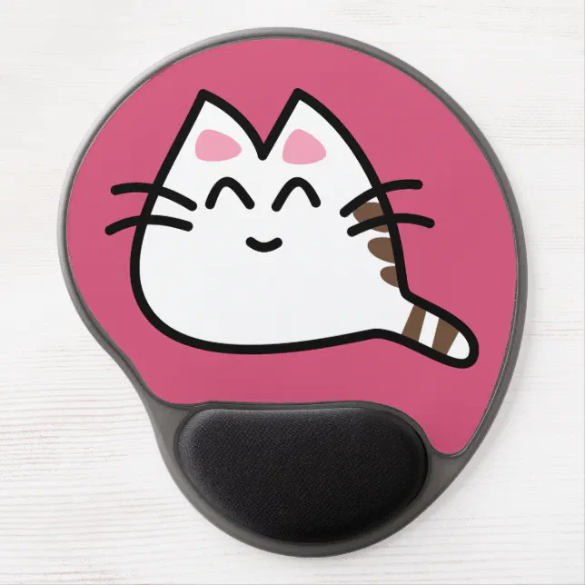 Cute Anime Cat Gel Mouse Pad | Zazzle