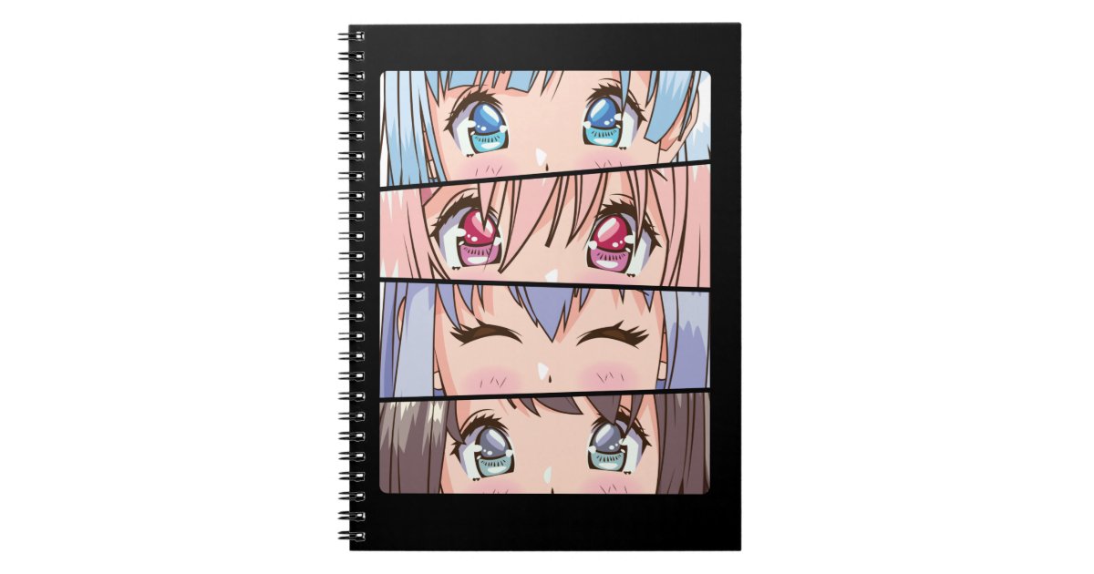 Cute Anime Girl Japan Comic Manga Anime Notebook | Zazzle