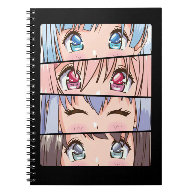 Cute Anime Girl Japan Comic Manga Anime Notebook | Zazzle