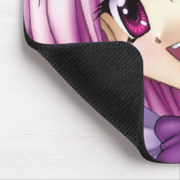 Cute Anime Girl Maid Mouse Pad | Zazzle