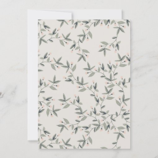 Cute Aqua Blue Floral Teapot Crups Bridal Shower Thank You Card | Zazzle