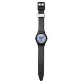 Cute Arctic Fox on Snowy Winter Background Watch | Zazzle