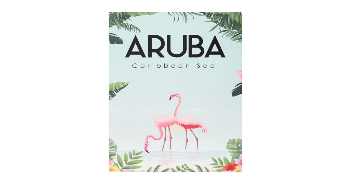 cute Aruba Metal Print | Zazzle