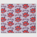 Cute as Hell Devil with Dark Text Wrapping Paper | Zazzle