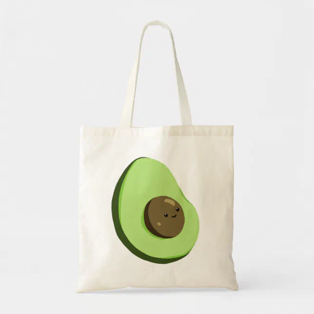 Cute Avocado Tote | Zazzle