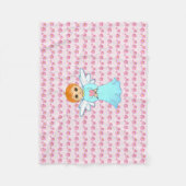 Cute Baby Angel Fleece Blanket | Zazzle