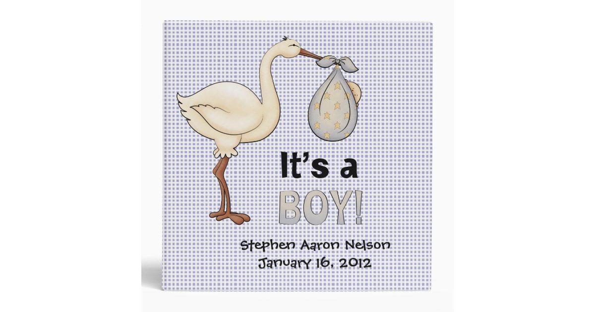 Cute Baby Boy Scrapbook Binder | Zazzle