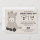 Cute Baby Donkey Birthday Party Invitation | Zazzle