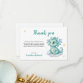 Cute Baby Dragon Thank You Card | Zazzle