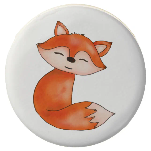 Cute Baby Fox | Baby Shower Chocolate Covered Oreo | Zazzle