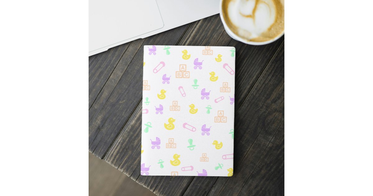 Cute Baby Girl Pattern Scrapbook Paper | Zazzle