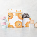 Cute Baby Jungle Lions Wrapping Paper | Zazzle
