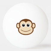 Cute Baby Monkey Face Ping-Pong Ball | Zazzle