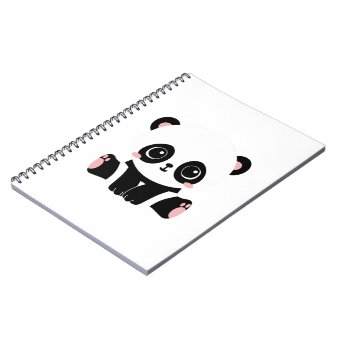 Cute Baby Panda Notebook | Zazzle