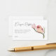 Cute Baby Redpoll Bird Baby Shower Enclosure Card | Zazzle