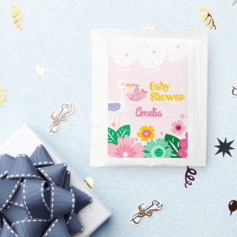 Cute Baby Shower Tea Bag Drink Mix | Zazzle