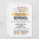 Cute back to school party invitation | Zazzle