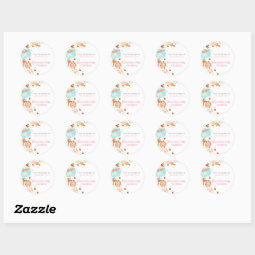 Cute baking food product sticker label | Zazzle