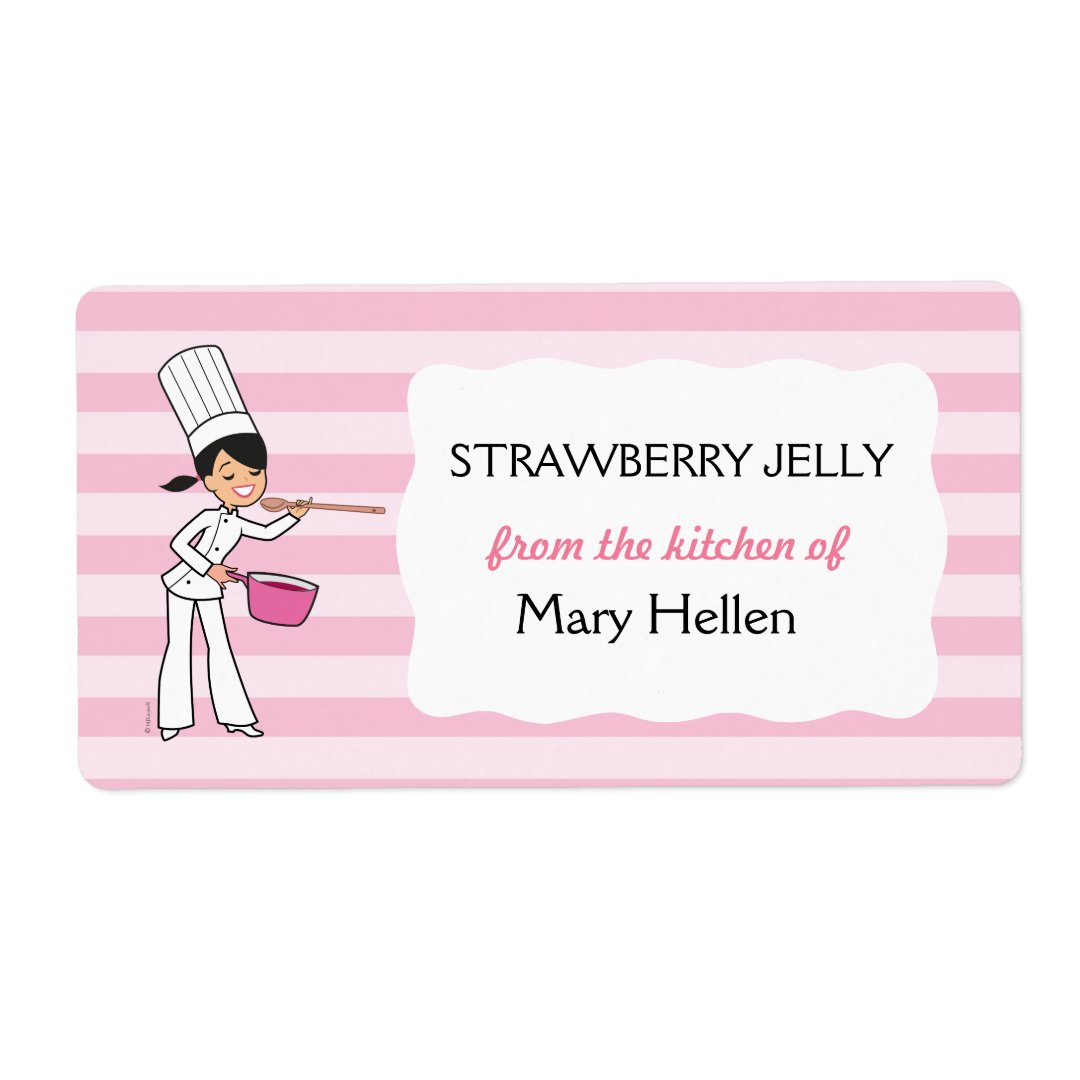 Cute Baking Label For The Kitchen | Zazzle