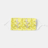 Cute Banana Food Print Kawaii Kids Print Adult Cloth Face Mask | Zazzle