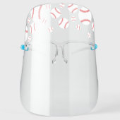 Cute Baseball Sports Face Shield | Zazzle