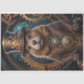 Cute Beaver Steampunk with Hat Tissue Paper | Zazzle