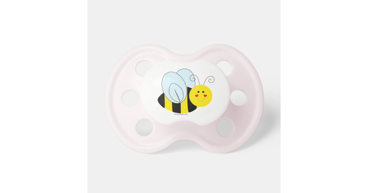 Cute Bee Design Pacifier | Zazzle