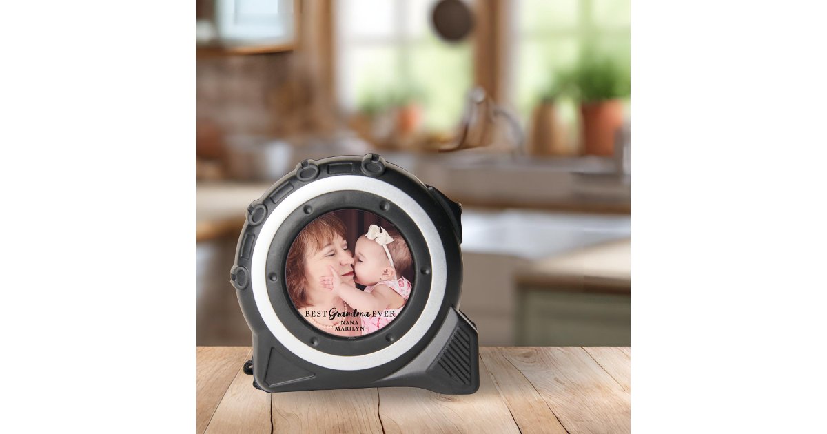 Cute Best Grandma Mamaw Nana Ever Photo Tape Measure | Zazzle