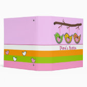 Cute Birdies Binders | Zazzle