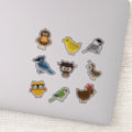 Cute Birds Sticker Set | Zazzle