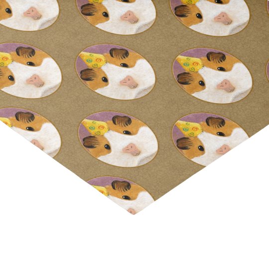 Cute Birthday Guinea Pig Pattern Tissue Paper | Zazzle.com