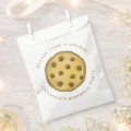 Cute Birthday Party Cookie Treat Personalized Favor Bag | Zazzle