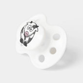 Cute Black and White Cow Unique Baby Pacifier | Zazzle