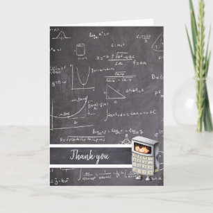 Math Thank You Cards | Zazzle