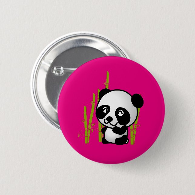 panda bear buttons