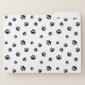 Cute Black Paw Prints Pattern File Folder | Zazzle