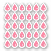 Cute Blood Drop Sticker | Zazzle